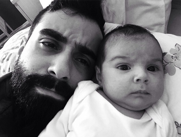 Gökhan Türkmen'den kızıyla ilk fotoğraf - KARAR